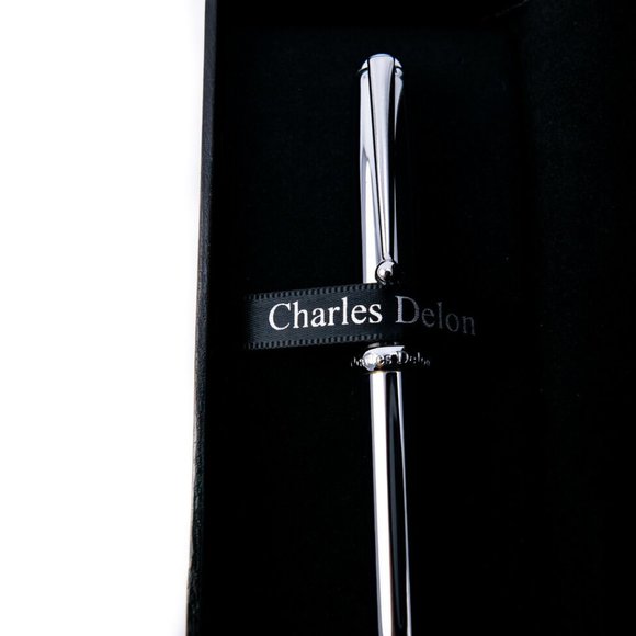 Charles Delon | Office | Charles Delon Silver Ballpoint | Poshmark